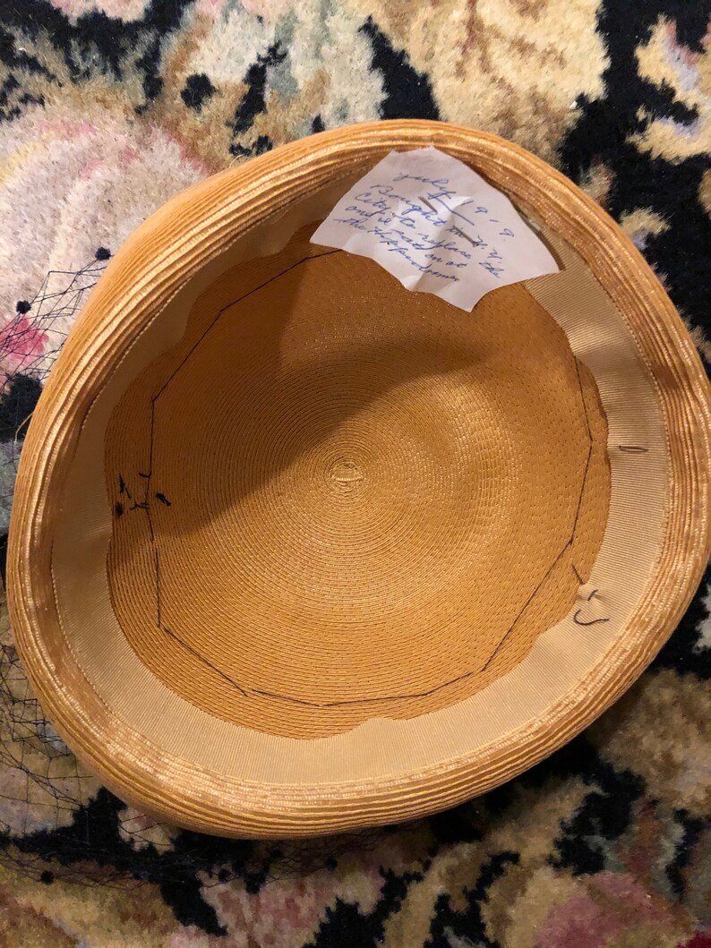 Women's 1919 STRAW HAT Labeled GAGE Bros. & Co. Original - Etsy