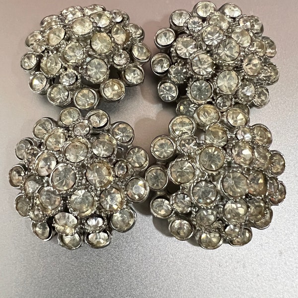 Rhinestone Buttons - Etsy