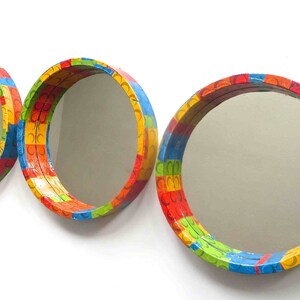 Circular Lego Mirror | Etsy