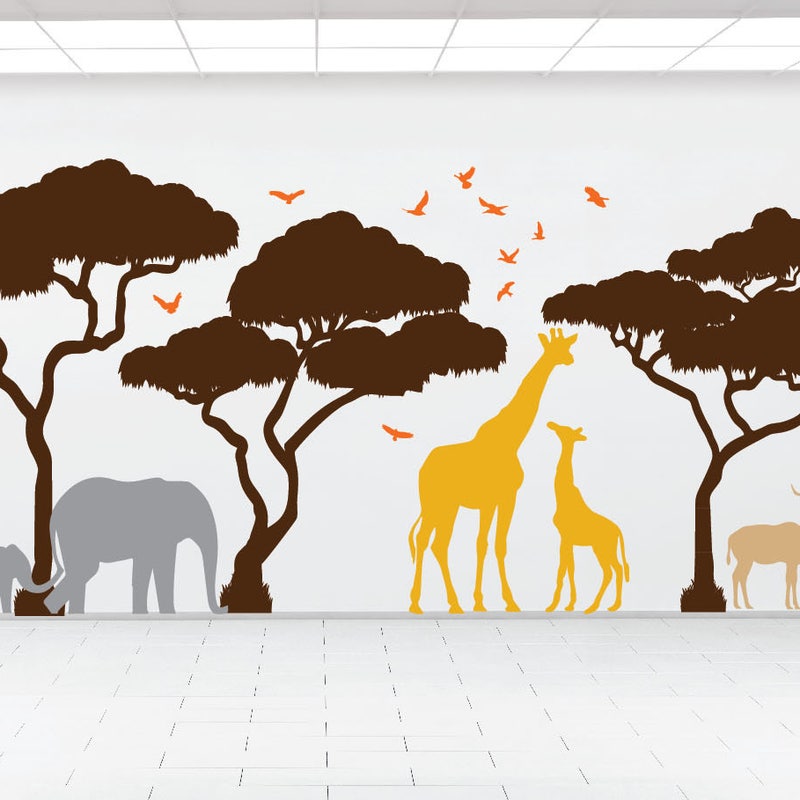 Africa Wall Decal - Etsy