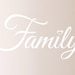 Family Decal Quote Words Vinyl Wall Decal Sticker Home Wall Decal Décor ...