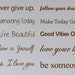 Motivational Quote Decal Sticker Set, Works on Walls, Cars and Glass ...