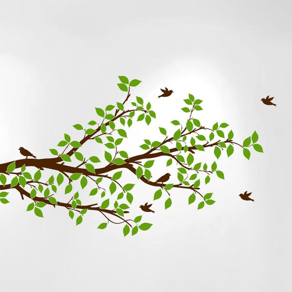 Branch Decal - Etsy