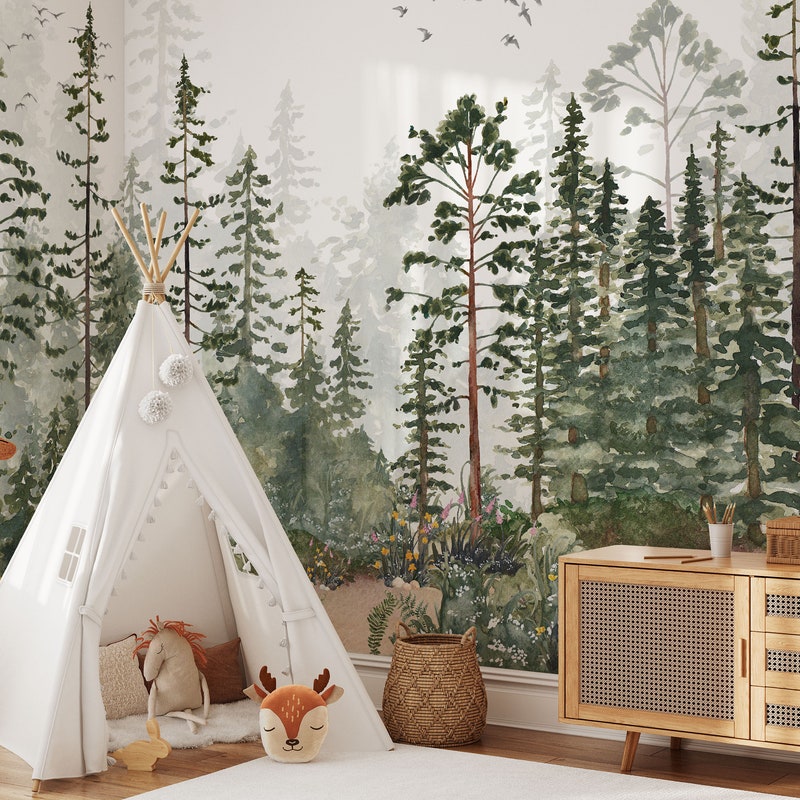 Wallpaper Vinyl Kids - Etsy