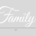 Family Decal Quote Words Vinyl Wall Decal Sticker Home Wall Decal Décor ...