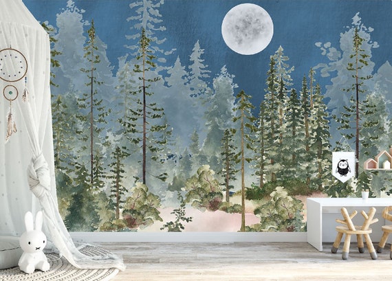 Pine Tree Forest Wallpaper