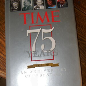 Time 75 Years Anniversary Edition 1998 - Etsy