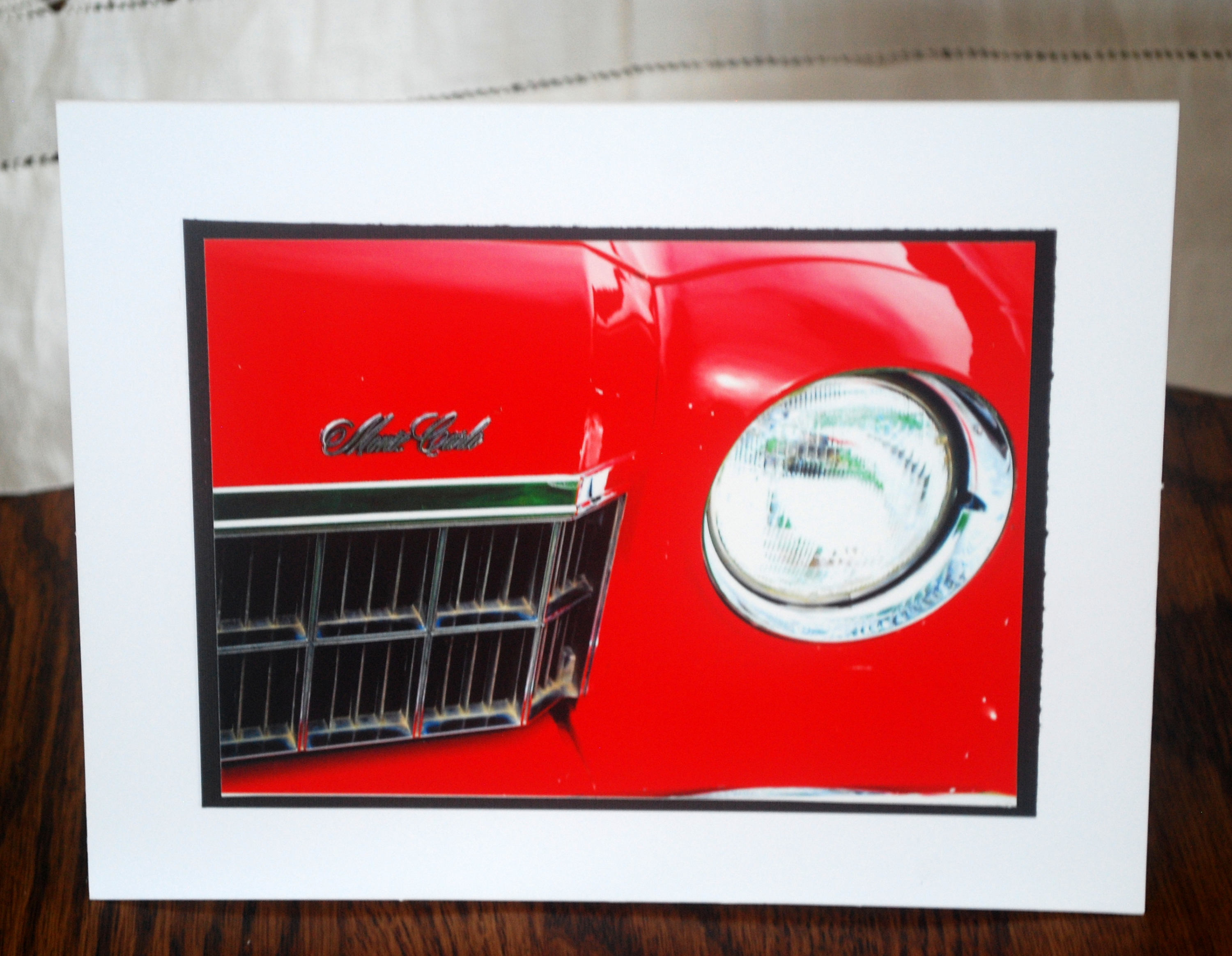Photo Card Greeting Card Classic Car Photograph - Etsy