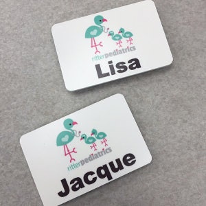 Church Greeter Usher Name Badge Politian Medical Office Doctor Nurse ...