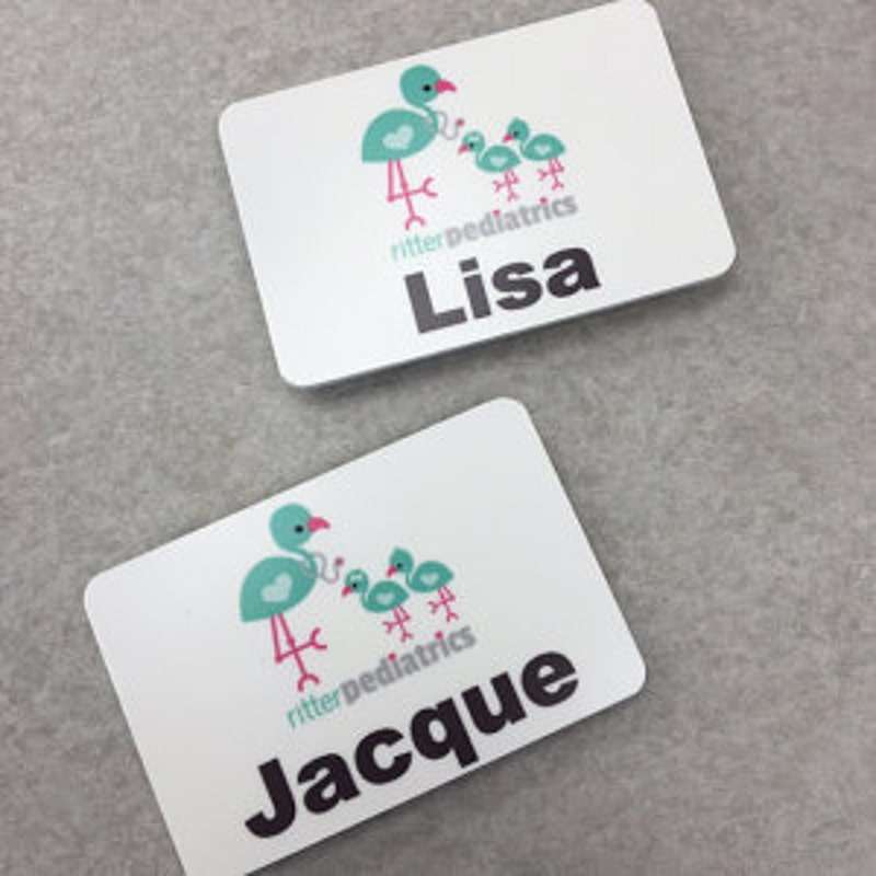 Chick Fil a Name Badge - Etsy