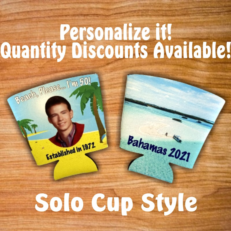 Koozie for a Solo Cup - Etsy