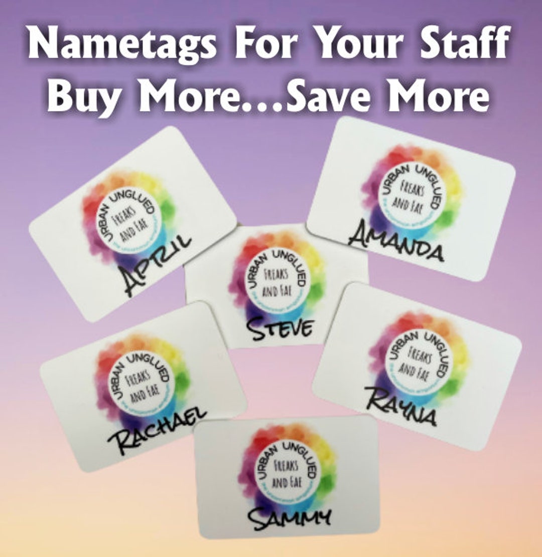 Personalized Name Badge for Elections Custom Name Tag Personalized Name ...