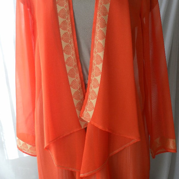 Chiffon Jacket - Etsy