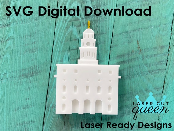Nauvoo Temple SVG Cut File | Etsy