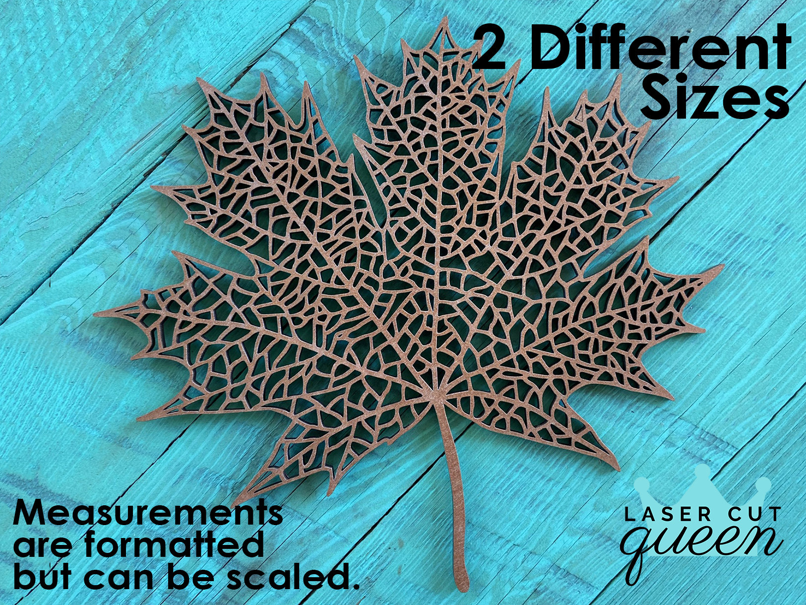 Leaf SVG Laser Cut Files for Glowforge Projects | Laser Ready Leaf ...