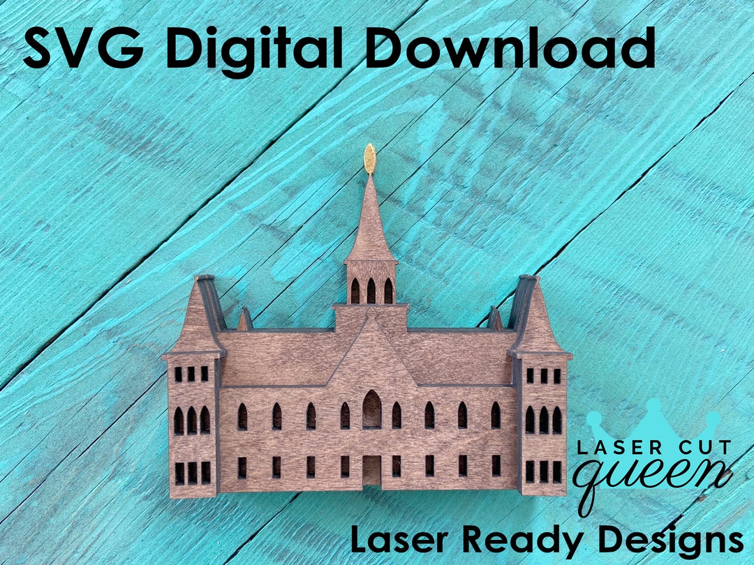 Provo City Center Temple SVG Cut File - Etsy