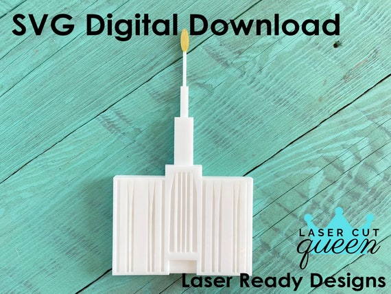 Seattle LDS Temple SVG Laser Cut Files | Etsy
