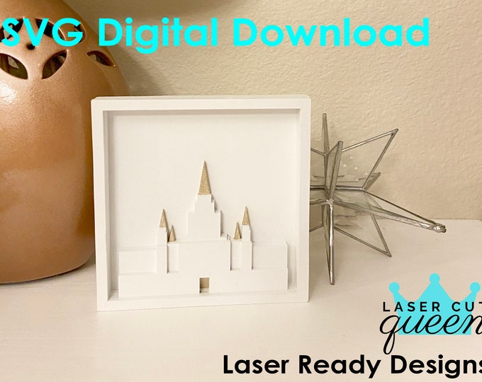 Sky Temple 3D Puzzle Laser Cut File – Svg Dxf Cdr Pdf CNC Vector ...