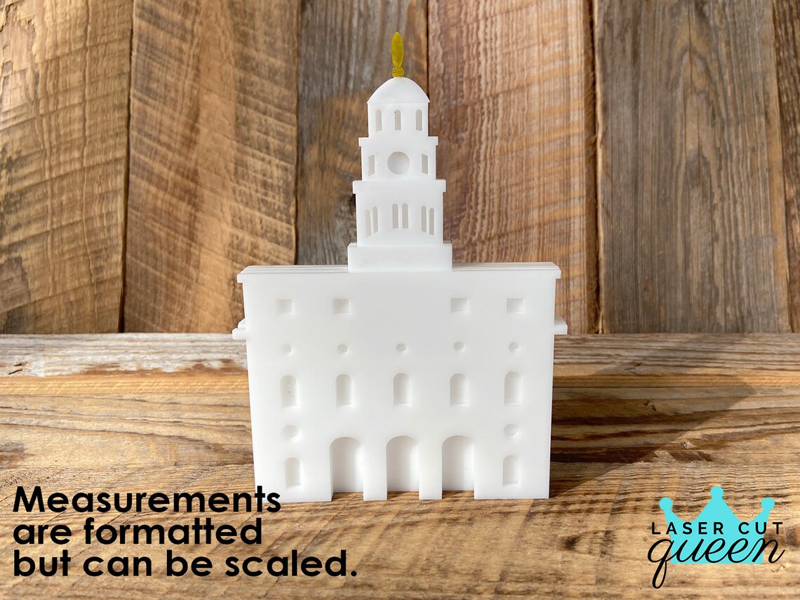 Nauvoo Temple SVG Cut File - Etsy