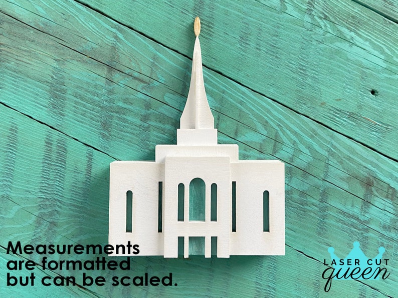Gilbert Temple SVG Laser Cut Files for Glowforge Projects | Temple Home ...