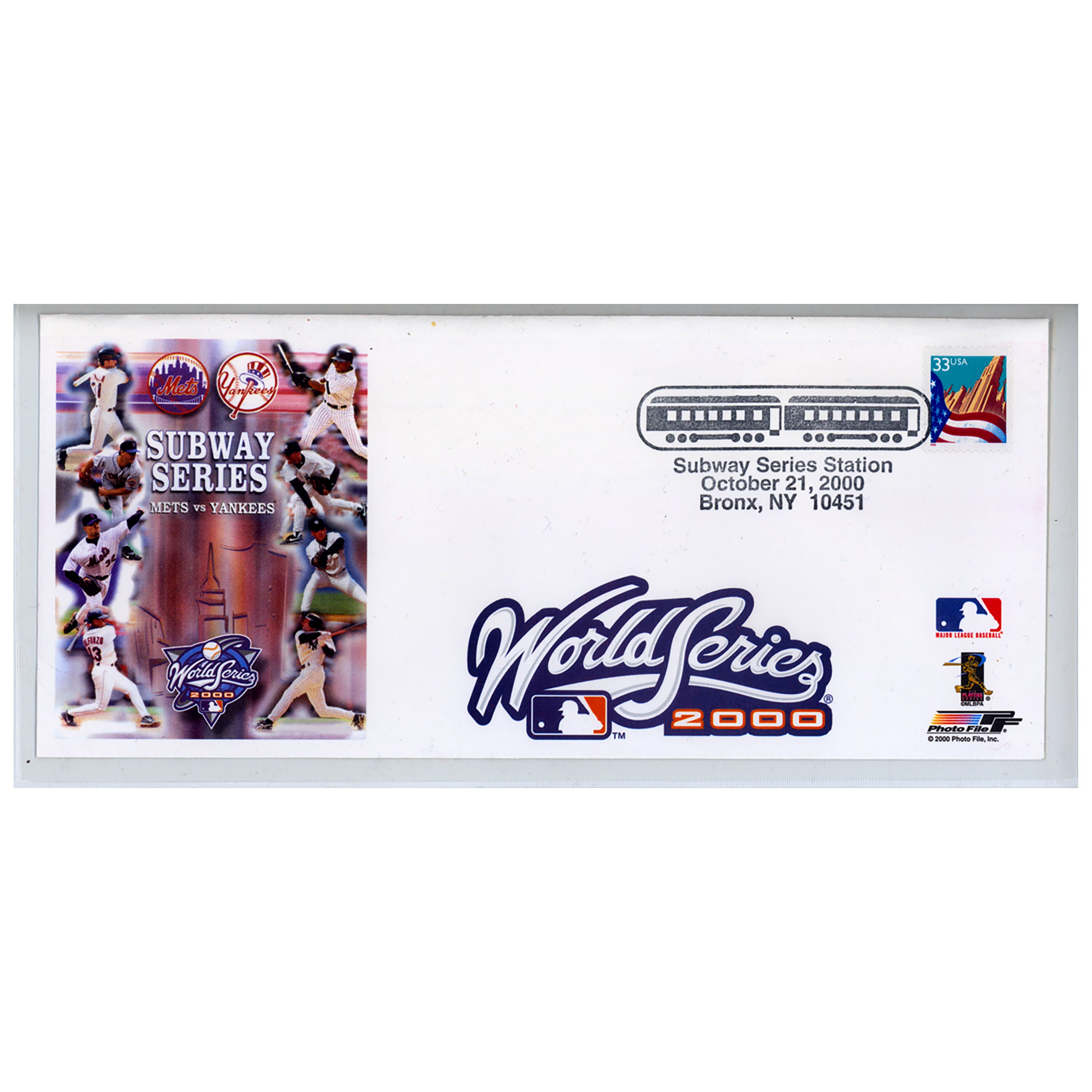 2000 Subway Series Commemorative Envelope - Etsy