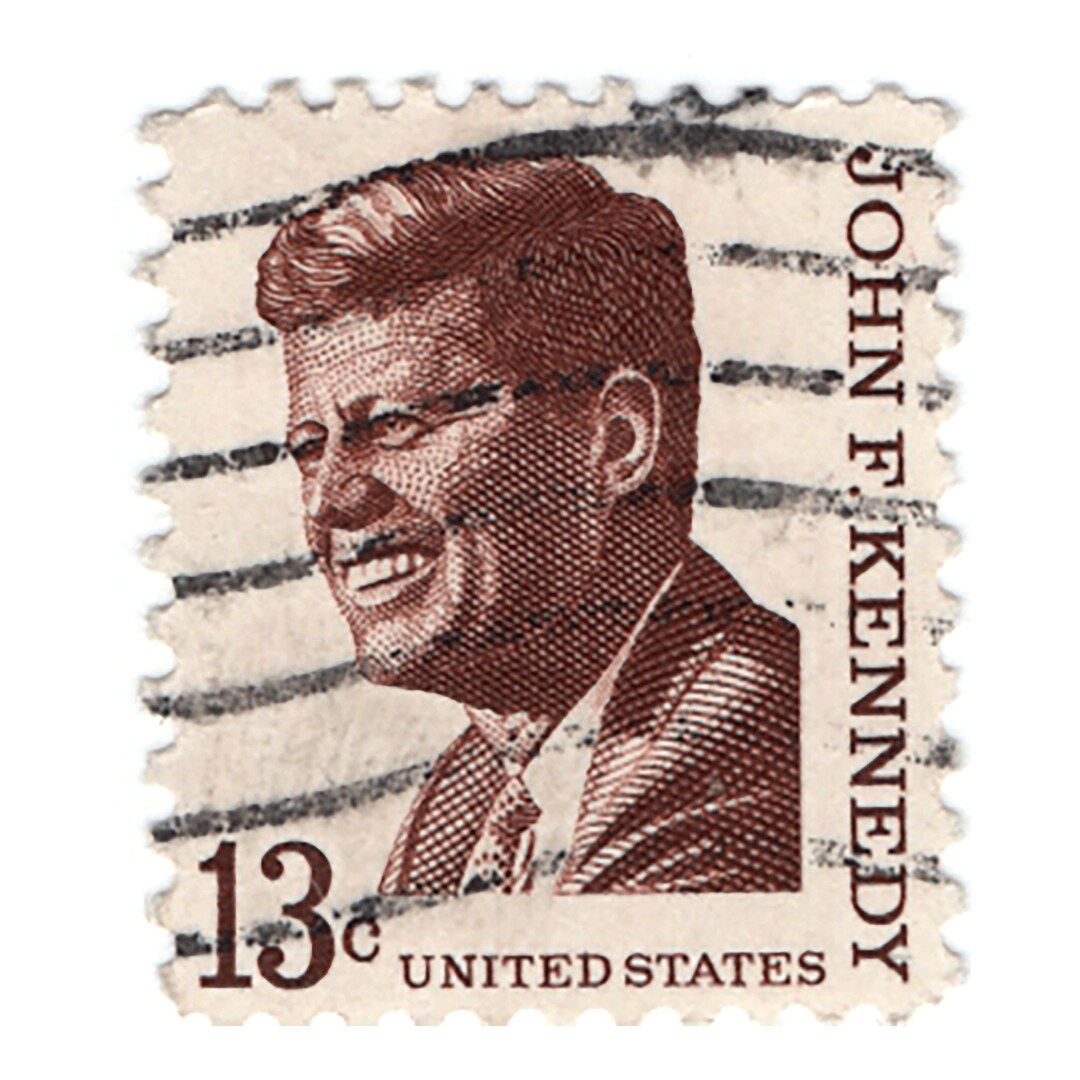 JFK US 13 Cent Stamp 1967 Etsy