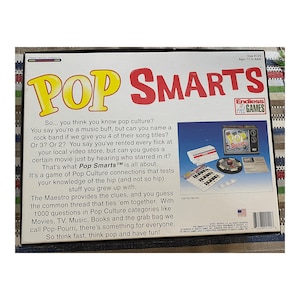 Pop Smarts Game---pop Culture Connections Game - Etsy