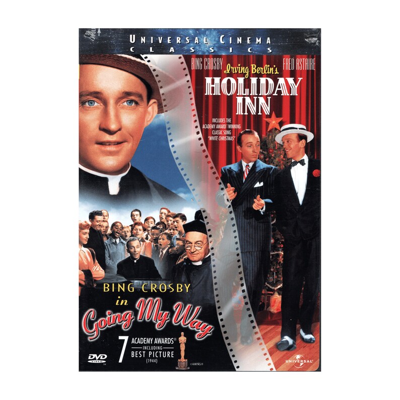 DVD: Holiday Inn and Going My Way bing Crosby Double Feature - Etsy