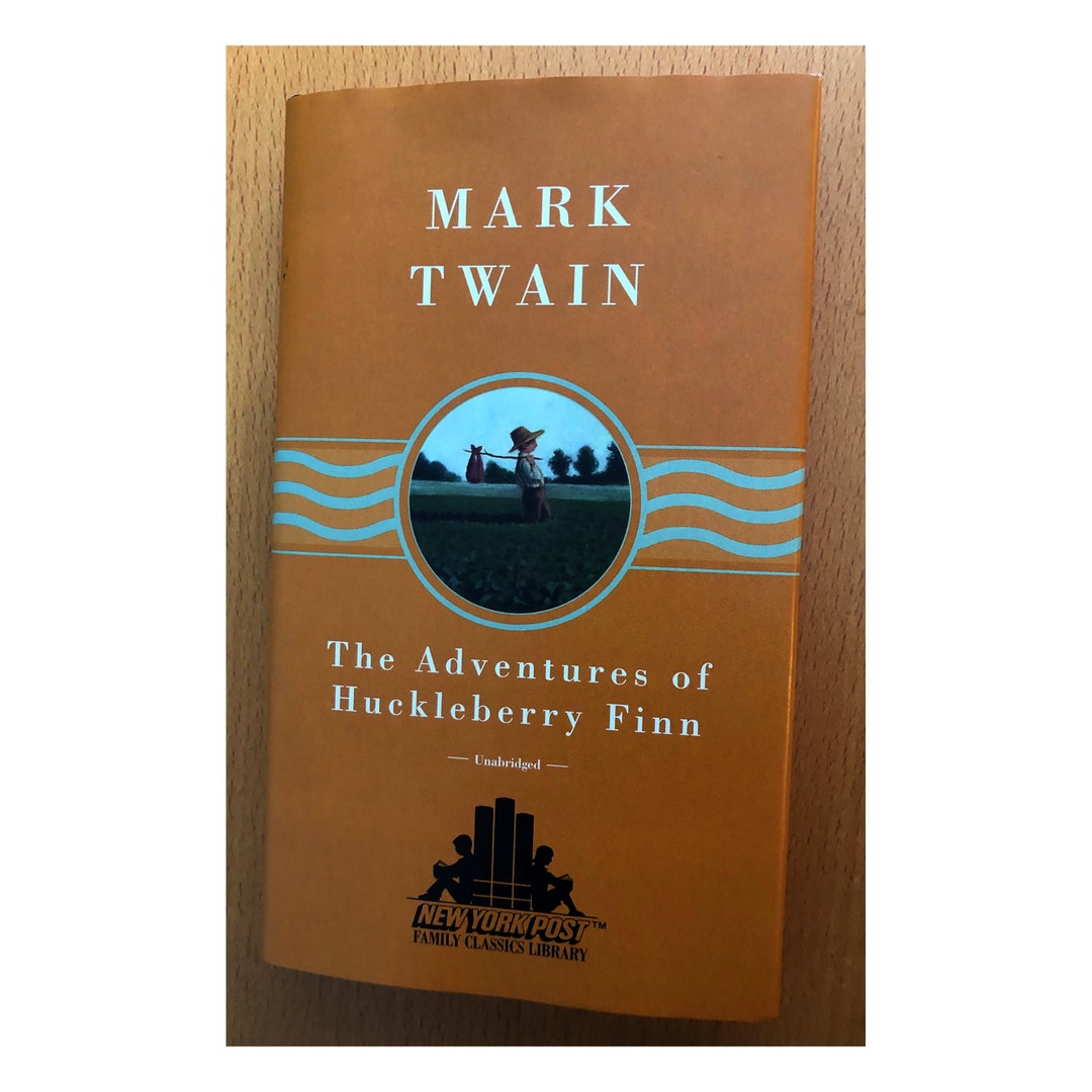The Adventures of Huckleberry Finn by Mark Twain - Etsy