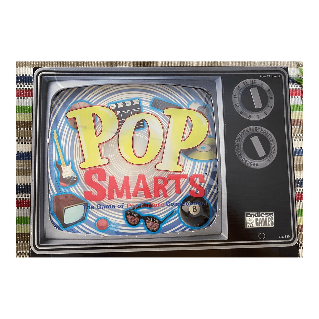 Pop Smarts Game---pop Culture Connections Game - Etsy