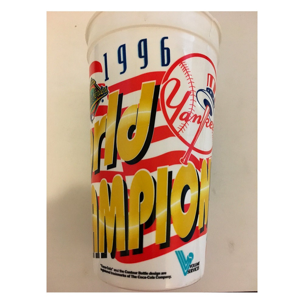 1996 World Series Champions NY Yankees Cup - Etsy