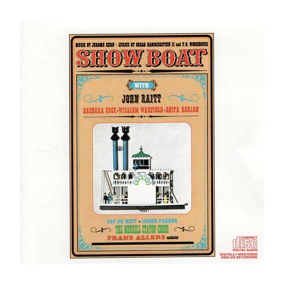 CD: Showboat Soundtrack 1951 | Etsy