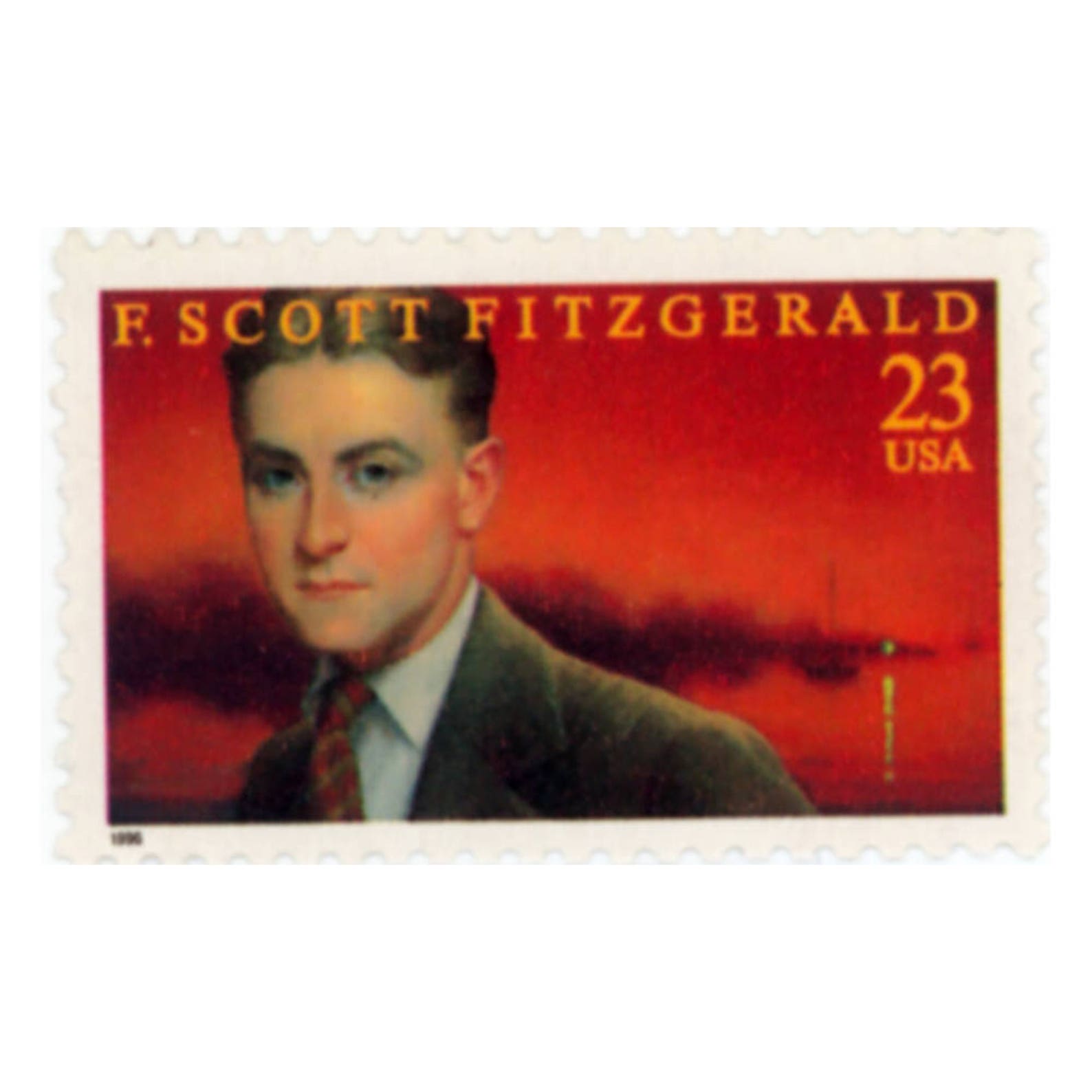 F. Scott Fitzgerald US Postage Stamp - Etsy