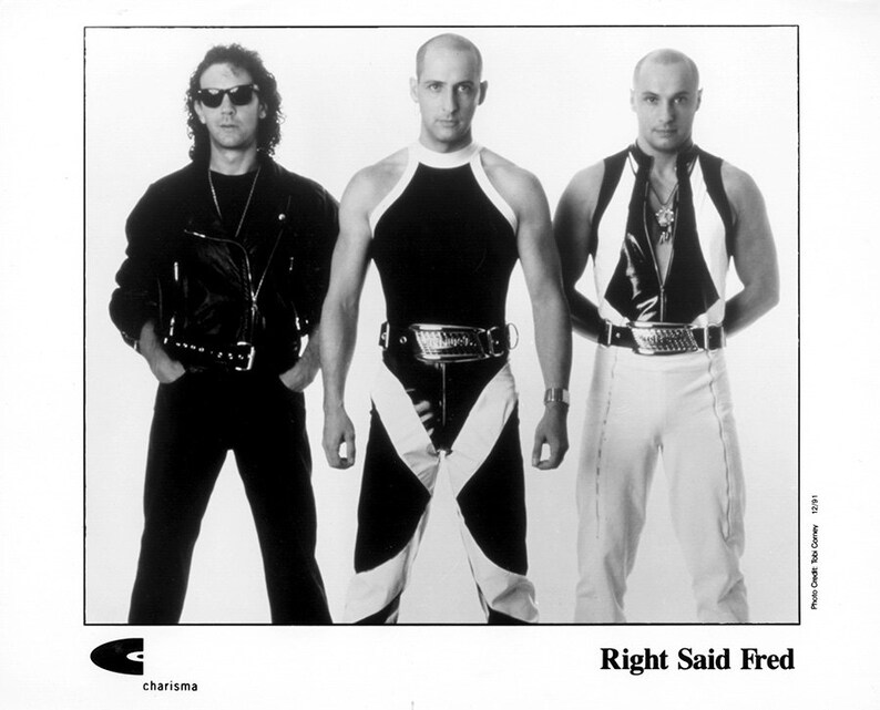 Right Said Fred Publicity Photo 8 by 10 Inches - Etsy Hong Kong
