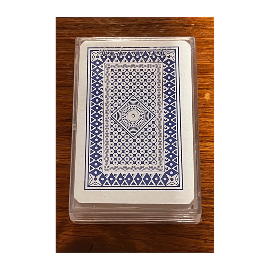 Miniature Deck of Playing Cards in Plastic Case - Etsy