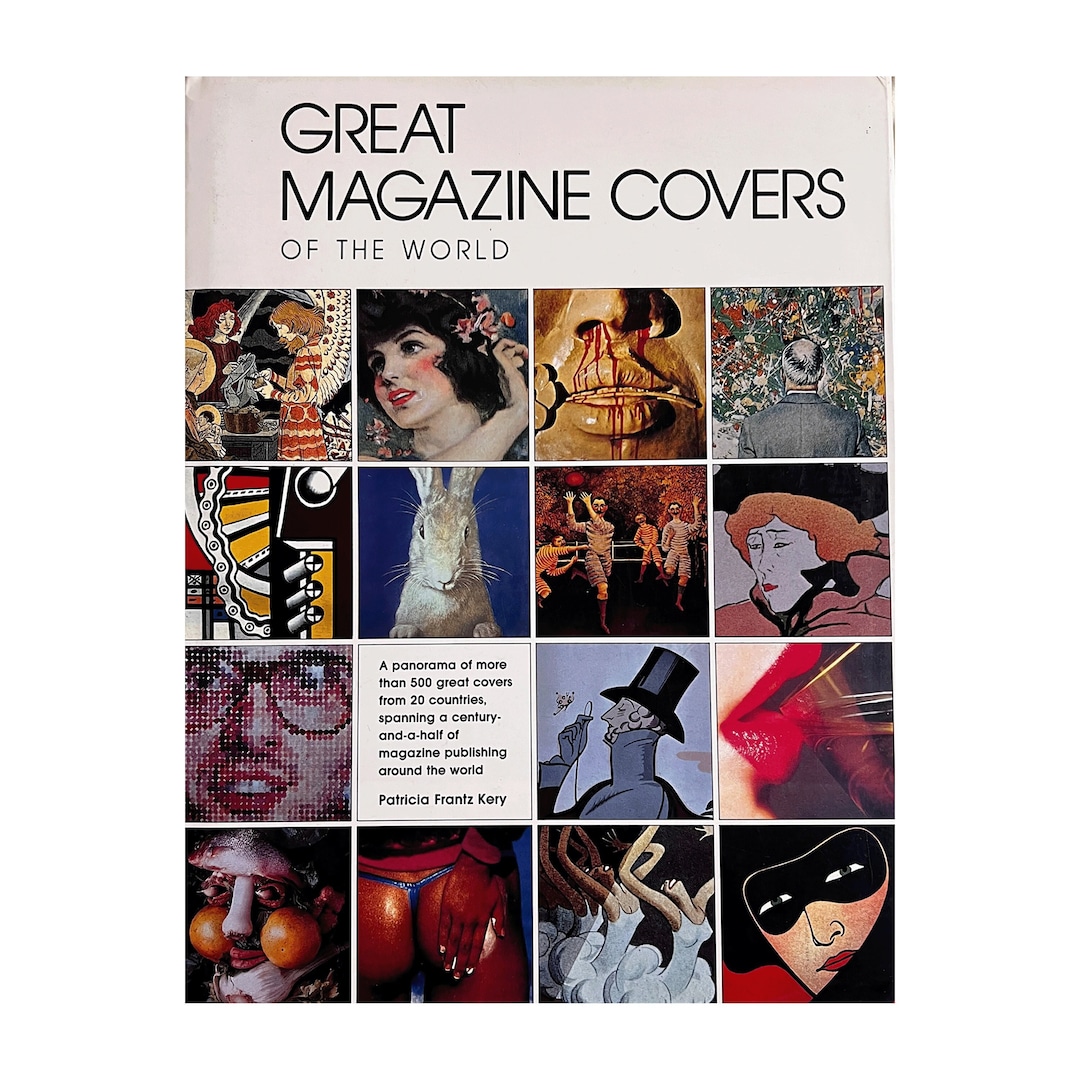 Great Magazine Covers of the World by Patricia Frantz Kery (1982) - Etsy