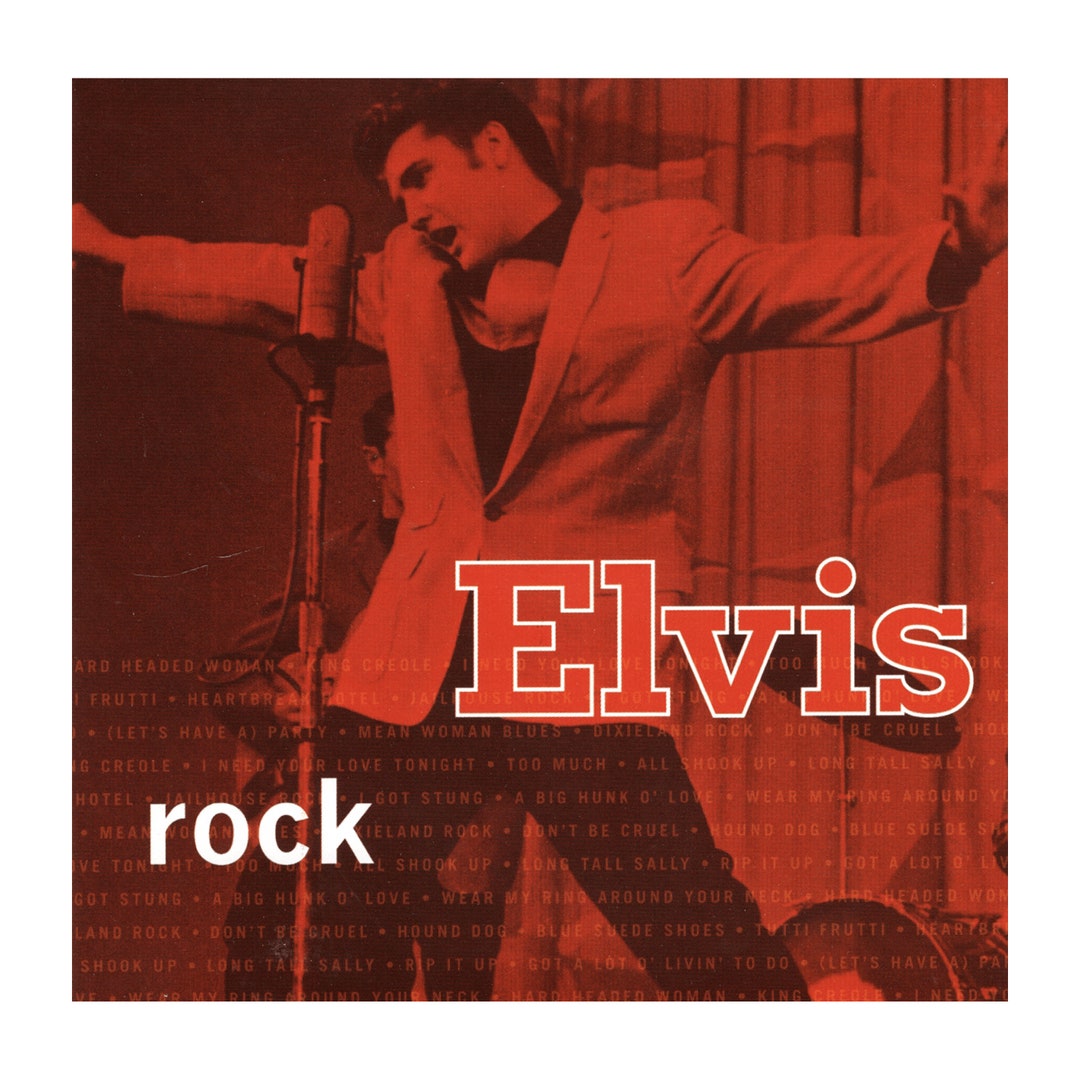 CD: Elvis Presley---elvis Rock - Etsy