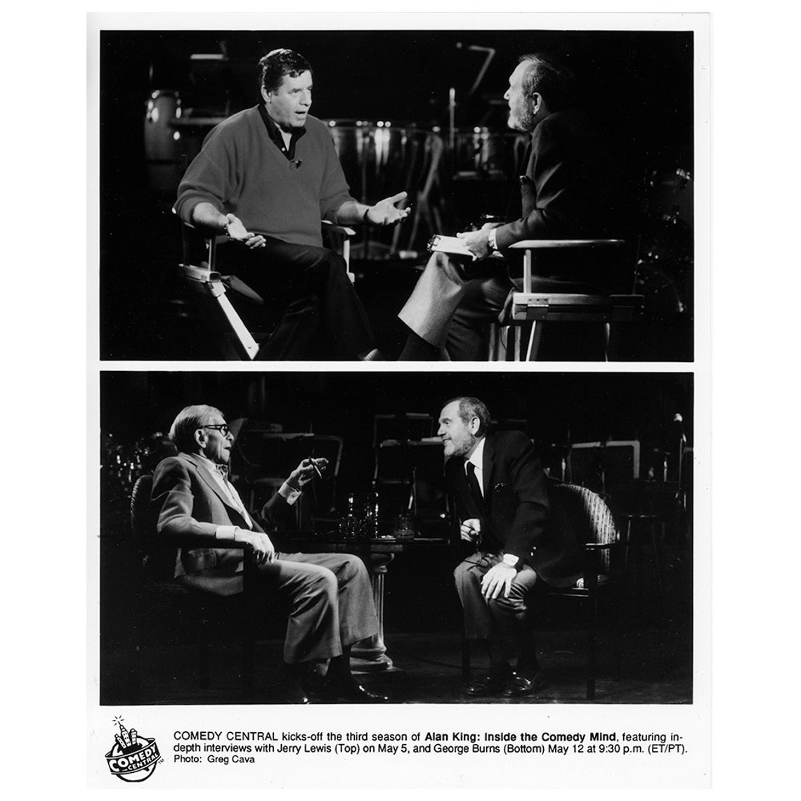 Jerry Lewis/george Burns: Comedy Central Promo - Etsy Canada