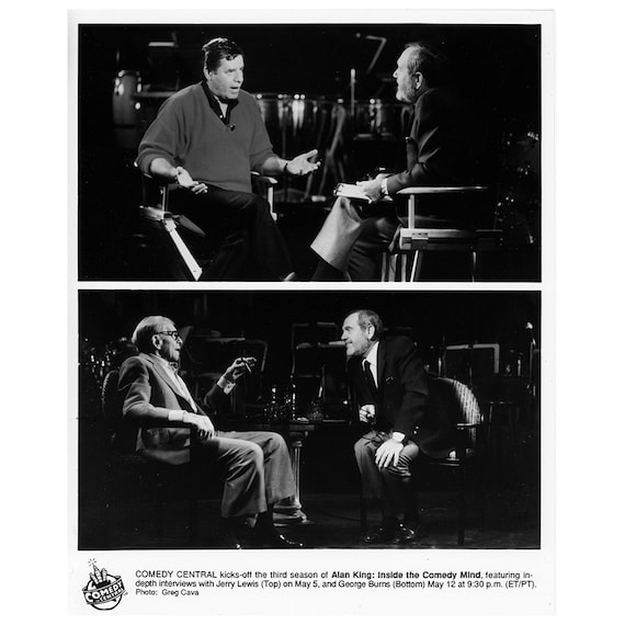 Jerry Lewis/george Burns: Comedy Central Promo - Etsy