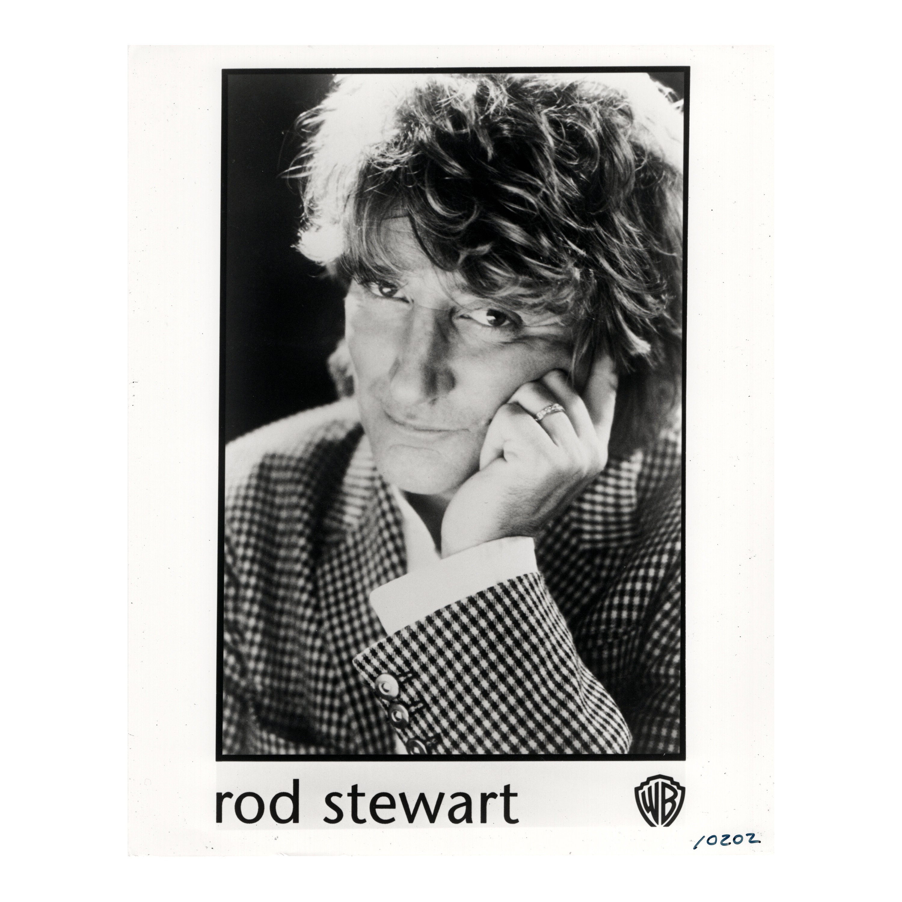 Marked: Rod Stewart Publicity Photo - Etsy