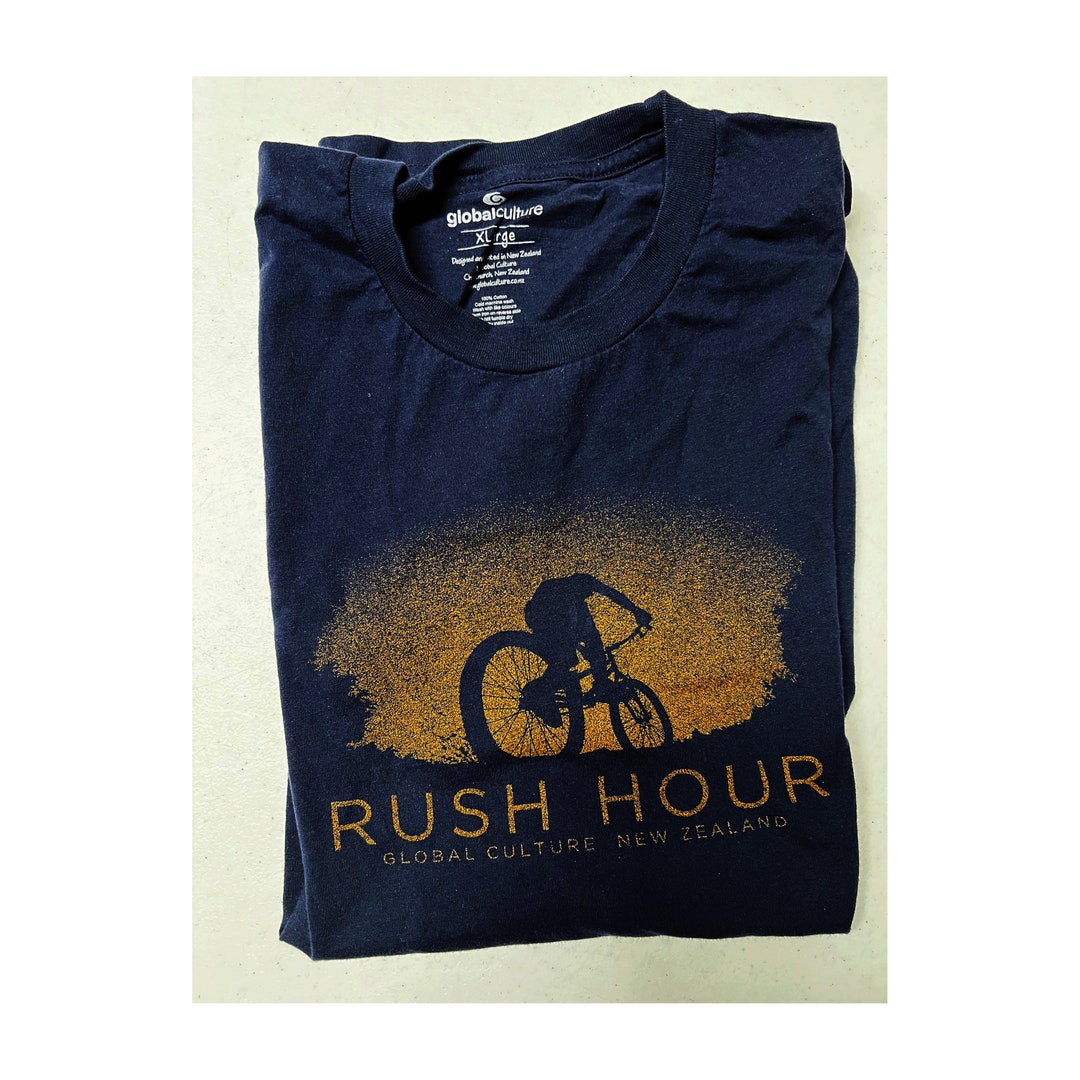 Rush Hour New Zealand Cycling T-shirt XL - Etsy
