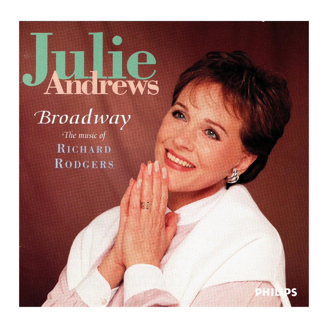 CD: Julie Andrews-broadway-the Music of Richard Rodgers - Etsy