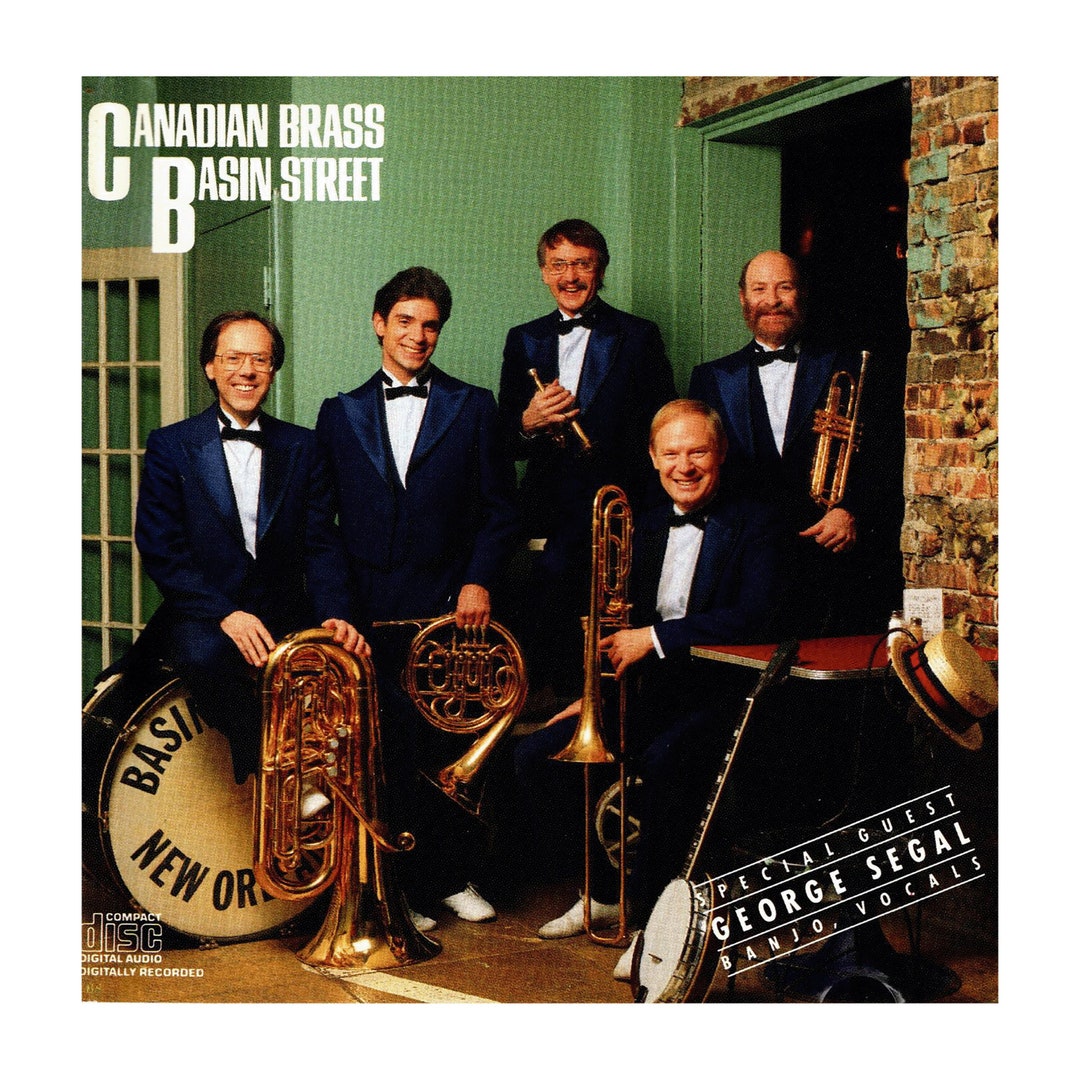 CD: Canadian Brass---basin Street (w/ George Segal on Banjo and Vocals ...