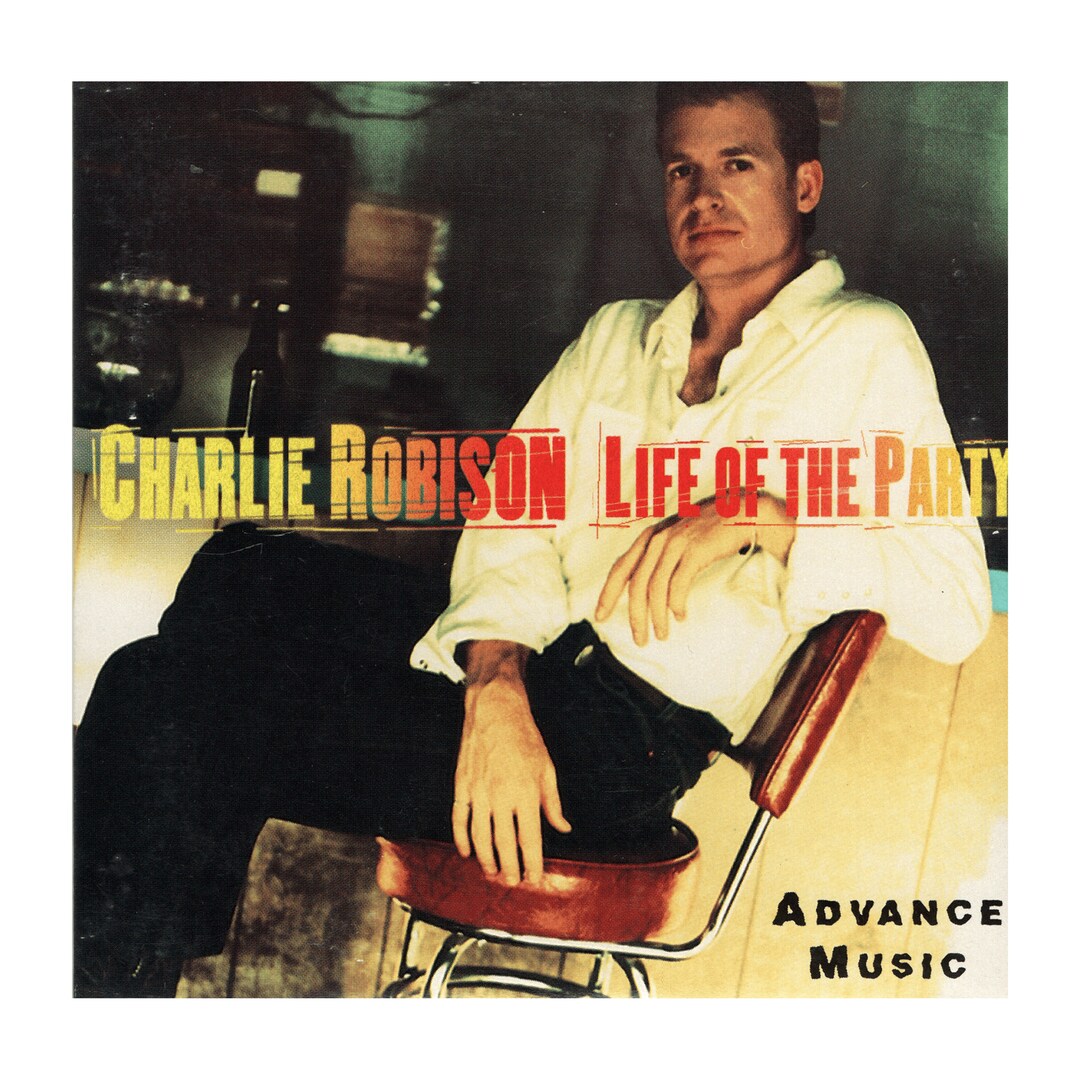 Promo CD: Charlie Robison---life of the Party - Etsy