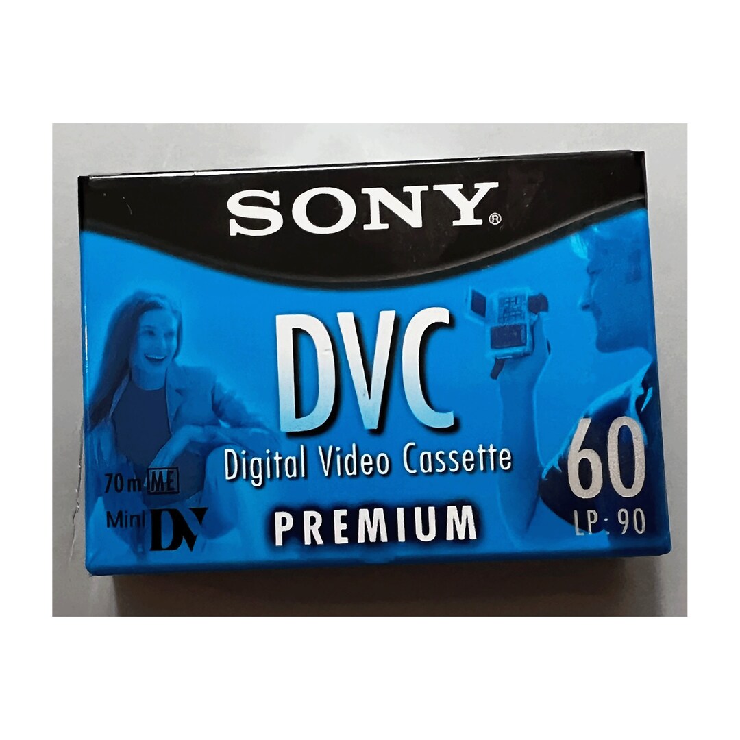 Sony DVC Mini DV Cassette Tape 60 Sp/ 90lp - Etsy