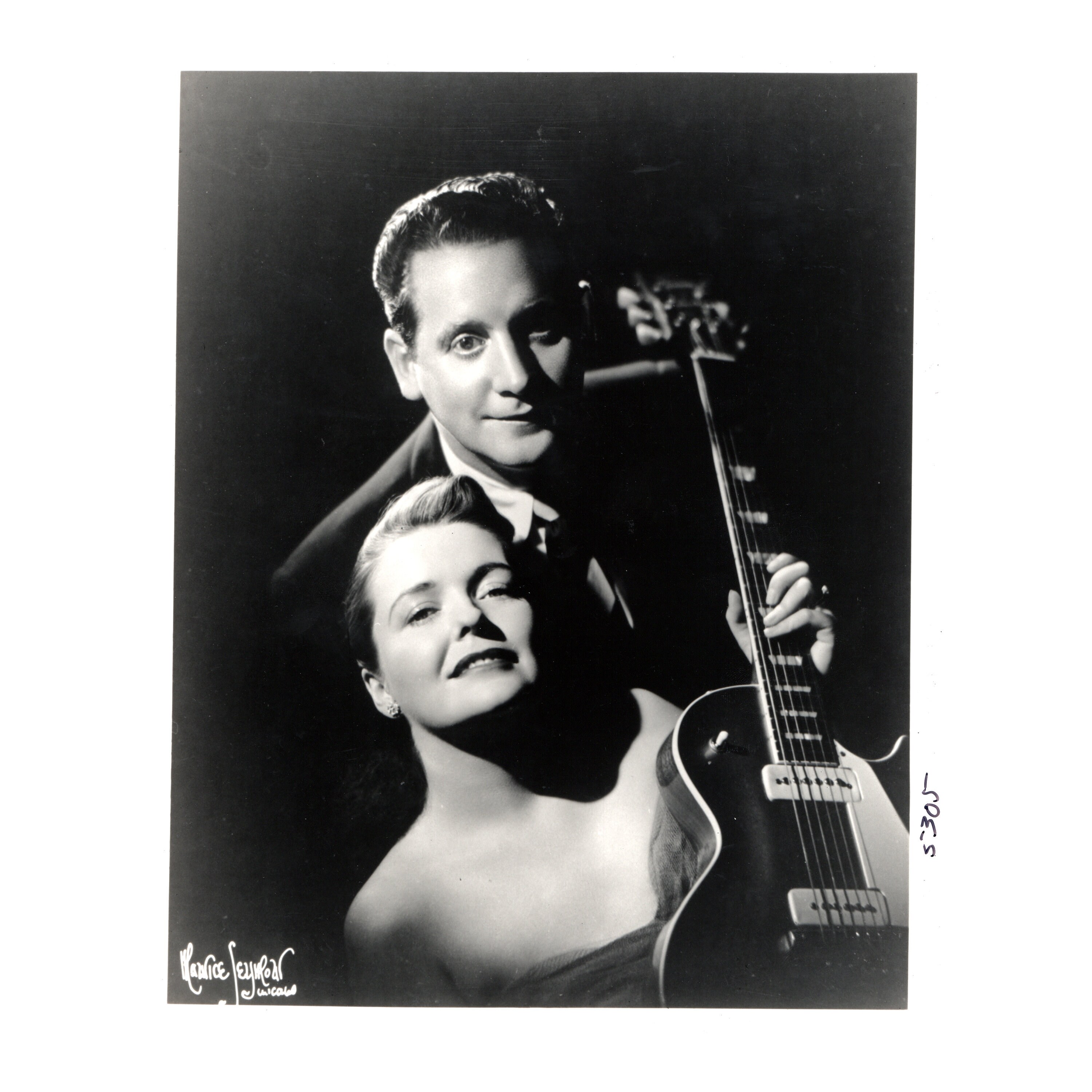 Marked: Les Paul and Mary Ford Photograph - Etsy