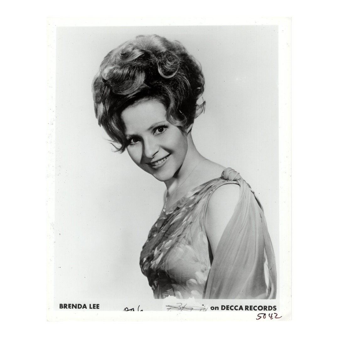 Marked: Brenda Lee Publicity Photo - Etsy