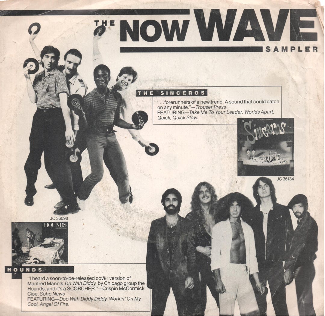 Vinyl: Now Wave Sampler Promo Record 33 1/3 RPM - Etsy