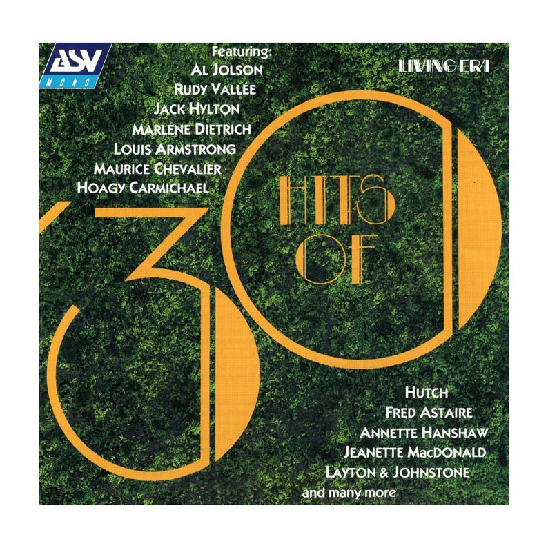 CD Hits Of 1930 Living Era ASV Mono Etsy cd-hits-of-1930-living-era-asv-mono-etsy