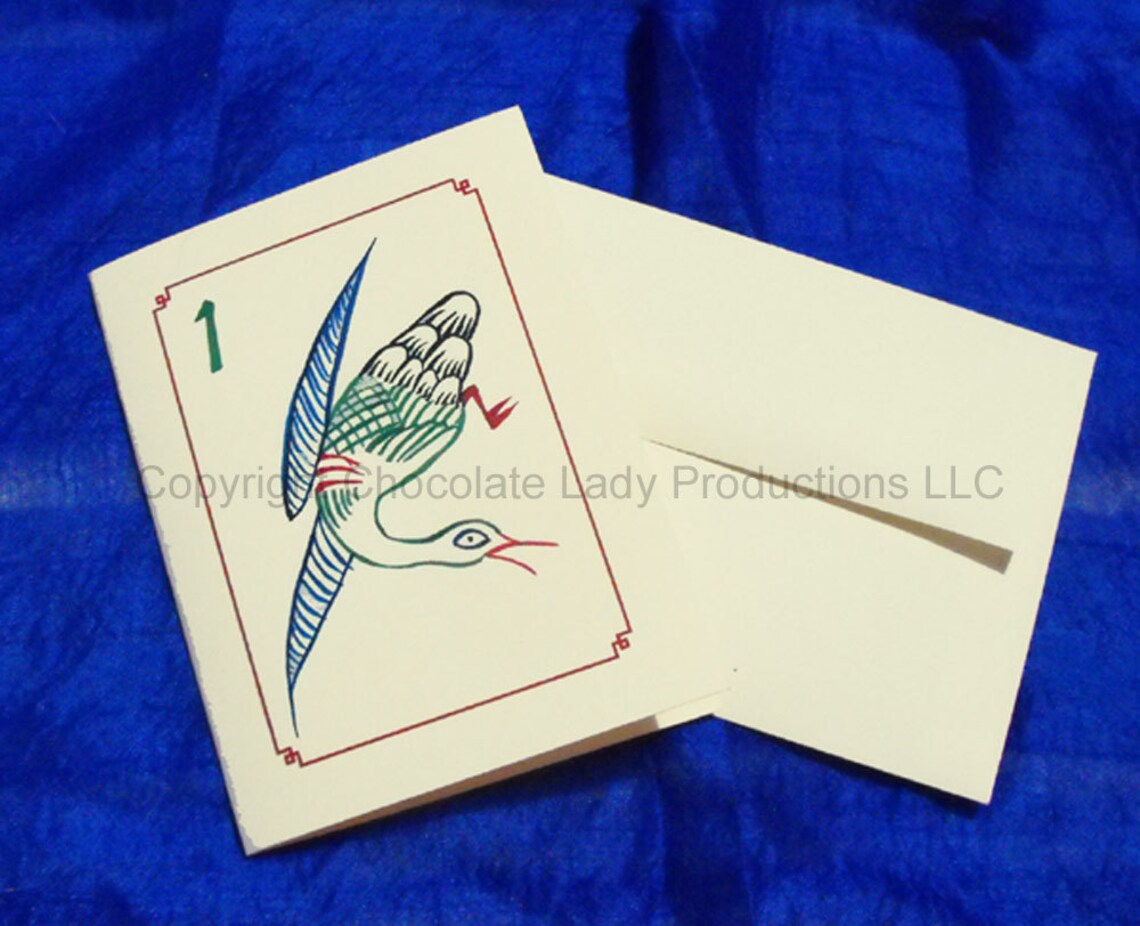 Mah Jongg Note Cards W/ Envelopes - Etsy